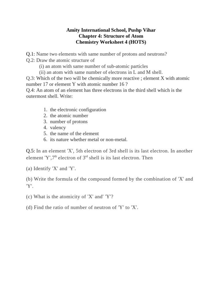 WORKSHEET 4 HOTS (2) | PDF