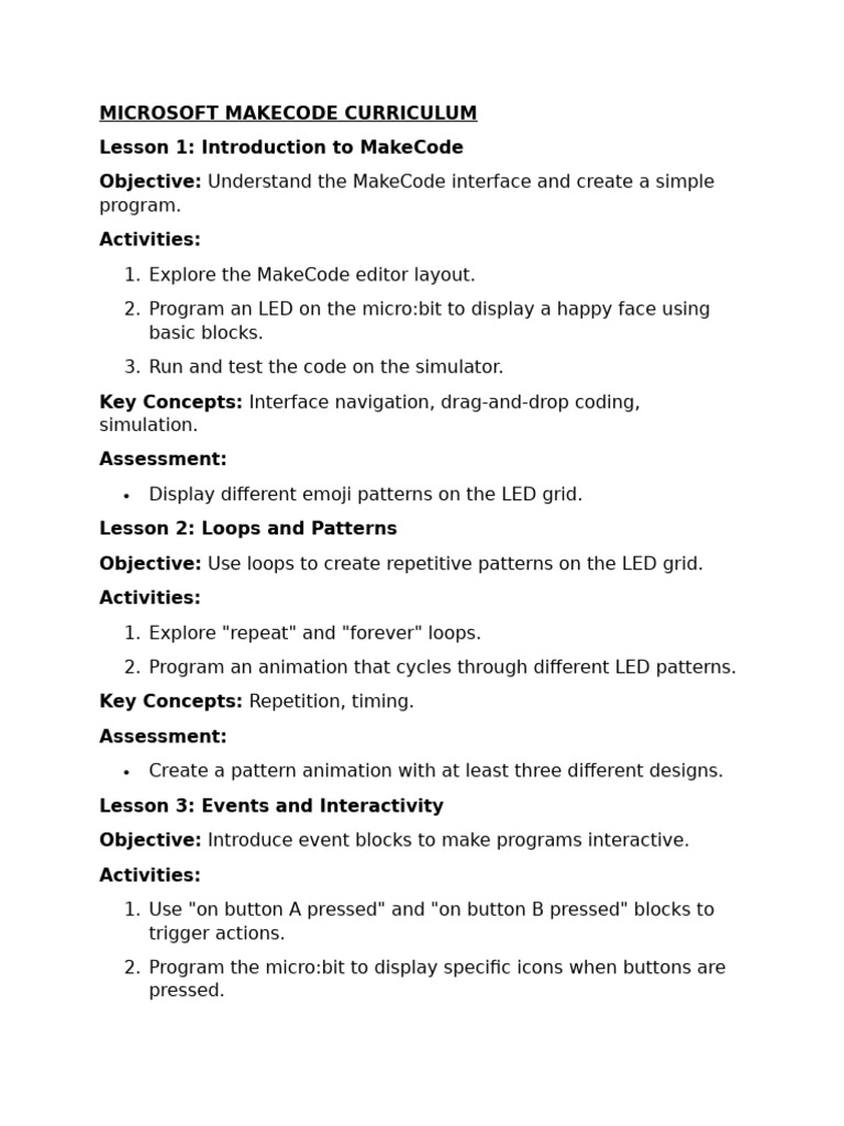 Microsoft Makecode Curriculum | PDF | Accelerometer | Simulation