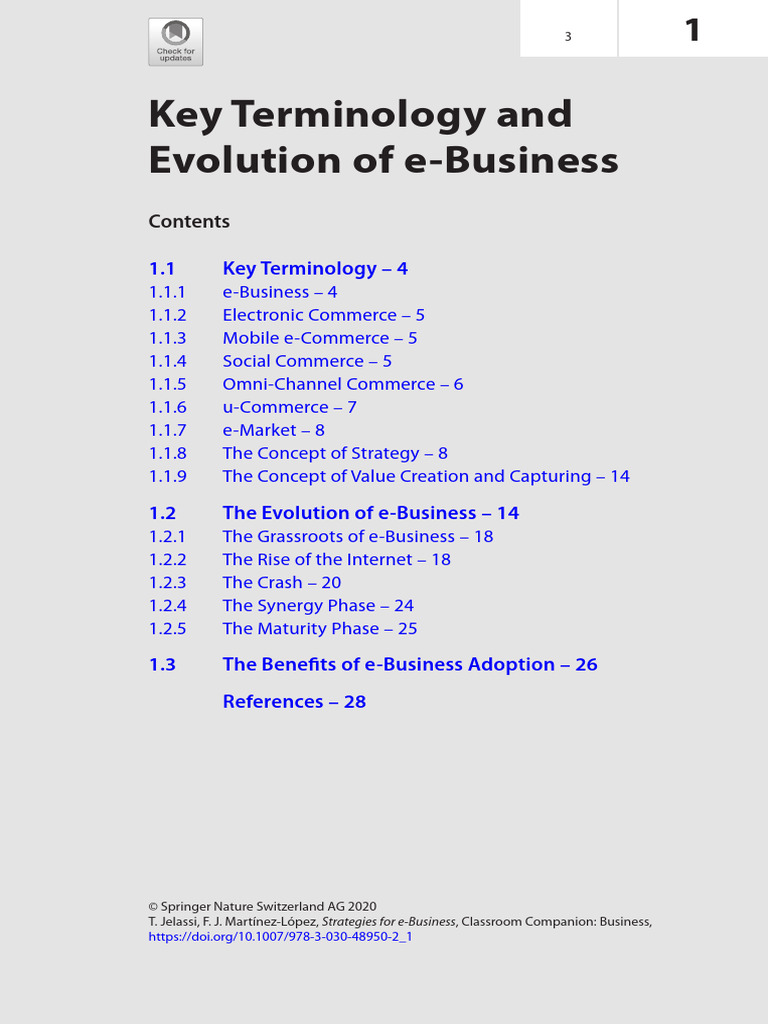 Key Terminology and Evolution of E-Business | PDF | E Commerce | Electronic Business