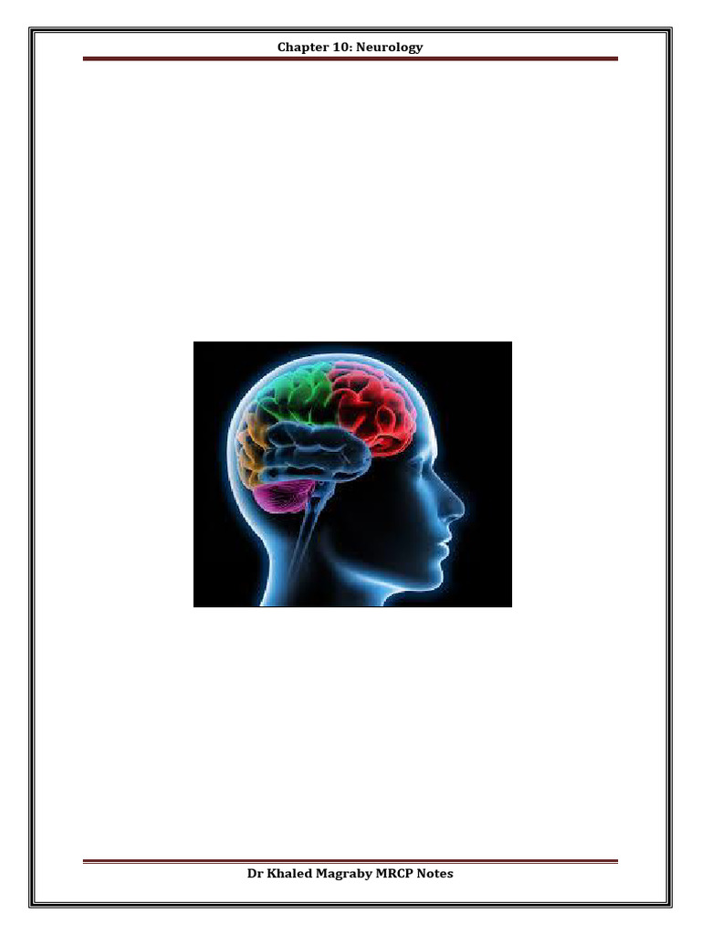 Step Up To MRCP Review Notes For NEUROLOGY | PDF | Stroke | Parkinson's ...
