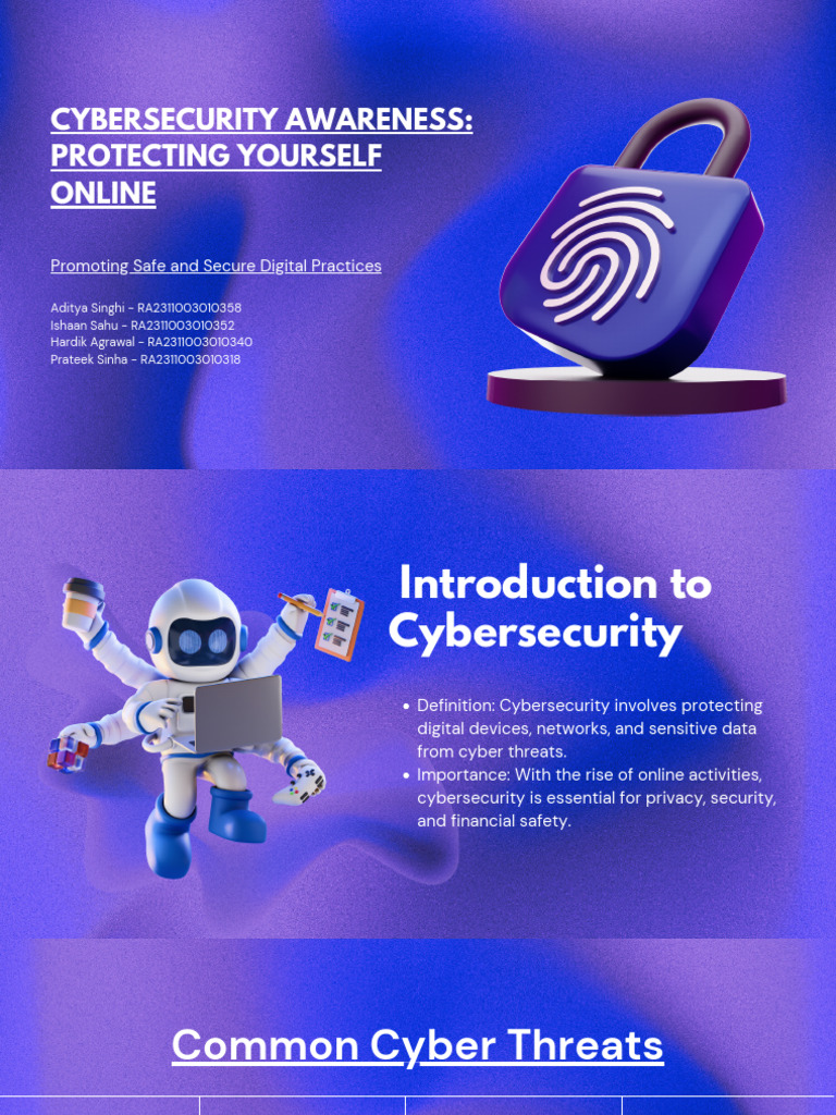 Cybersecurity Awareness | PDF | Security | Computer Security