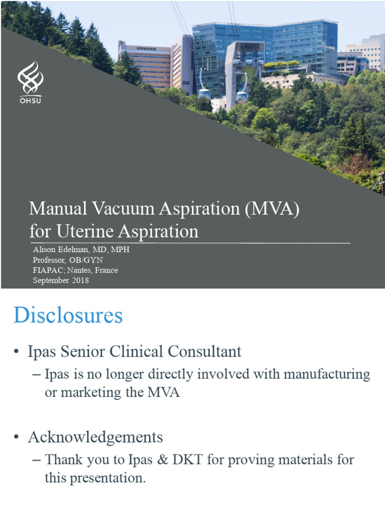 pdfresourcesManual20Vacuum20Aspiration20 (MVA) 20for20Uterine20Aspiration PDF | PDF