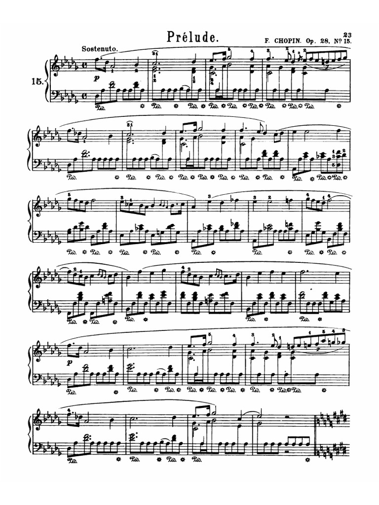 Chopin - Prelúdio | PDF