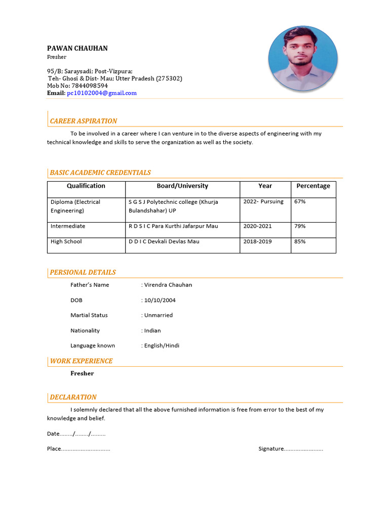 Pawan cv 2024 (1) | PDF