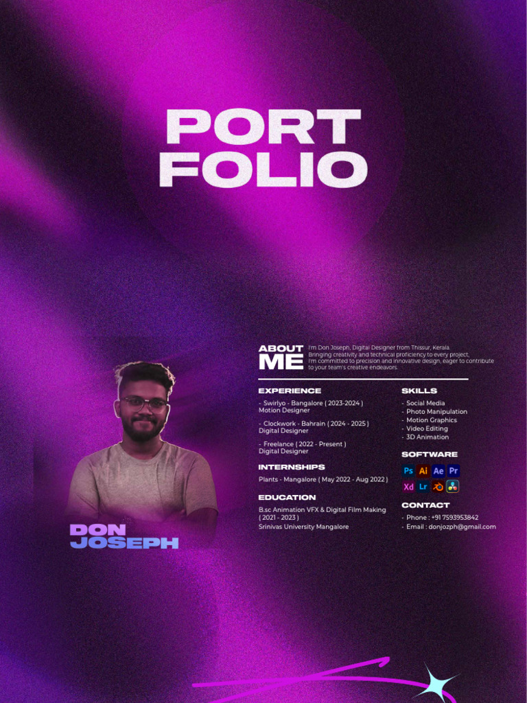 Don Joseph Portfolio - 2025 | PDF