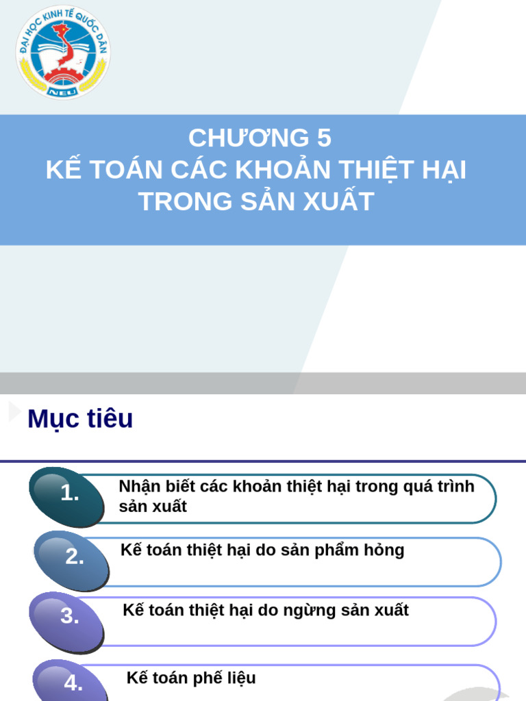 Chương 5 - KTCP - SV | PDF