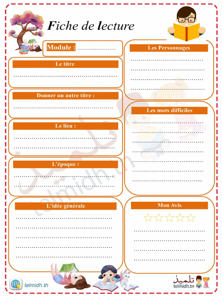 Fiche de Lecture Par Module Exemplaire 1 | PDF