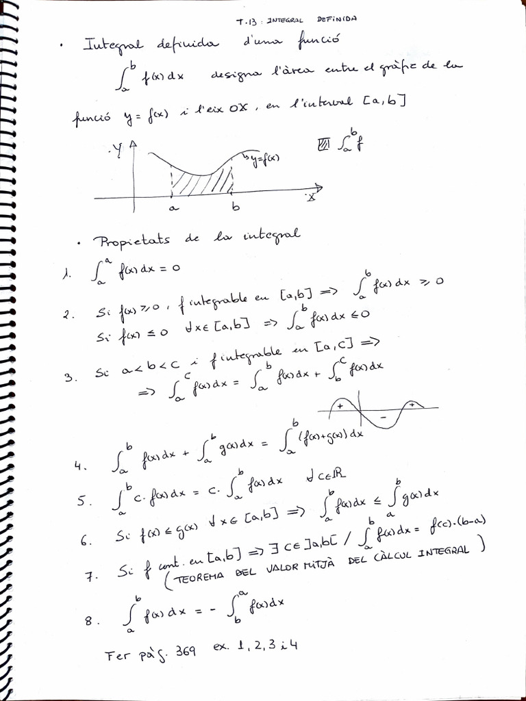 Teoria Integral Definida | PDF