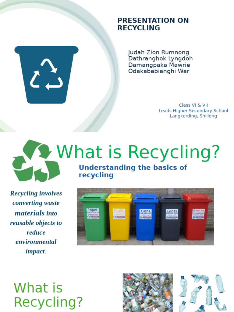 Understanding Recycling Basics and Benefits | PDF