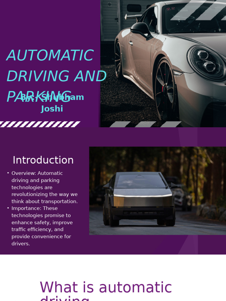 Automatic Driving and Parking | PDF | Automation | Artificial Intelligence