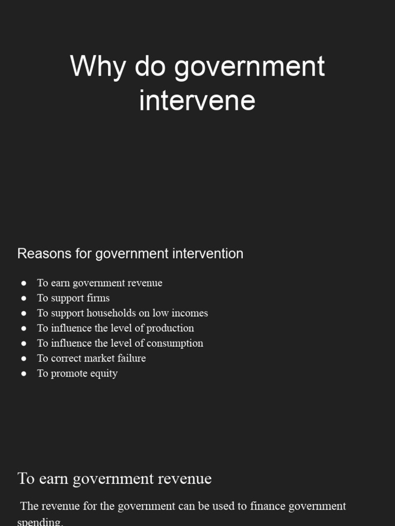 Government Intervention-Price Controls | PDF | Market Failure | Taxes