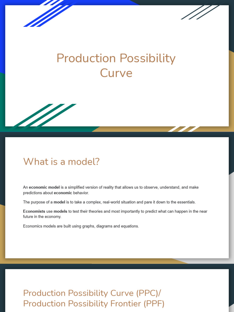 Understanding the Production Possibility Curve | PDF | Measures Of ...
