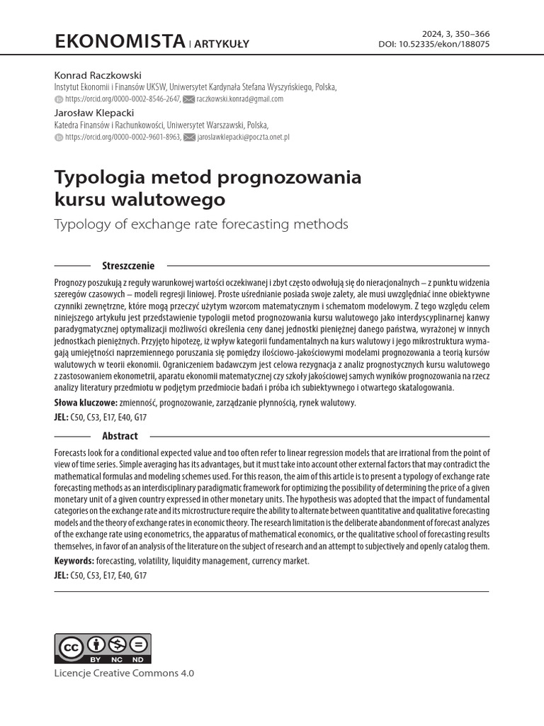 Typologia metod | PDF