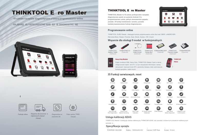 Thinktool EURO MASTER 2 WWW - Tihnkcar Polska - PL | PDF