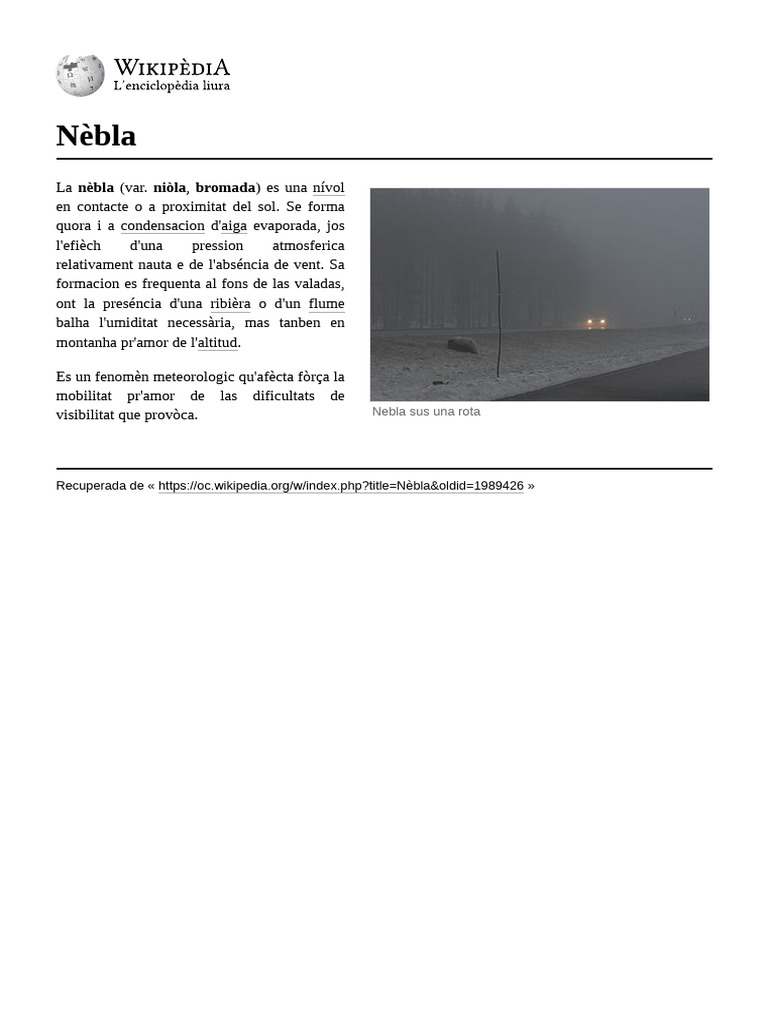 Nèbla | PDF
