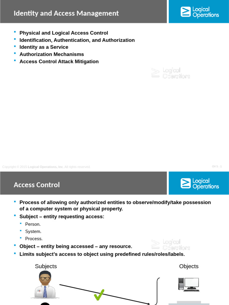 Identity and Access Management | PDF | Password | Cloud Computing