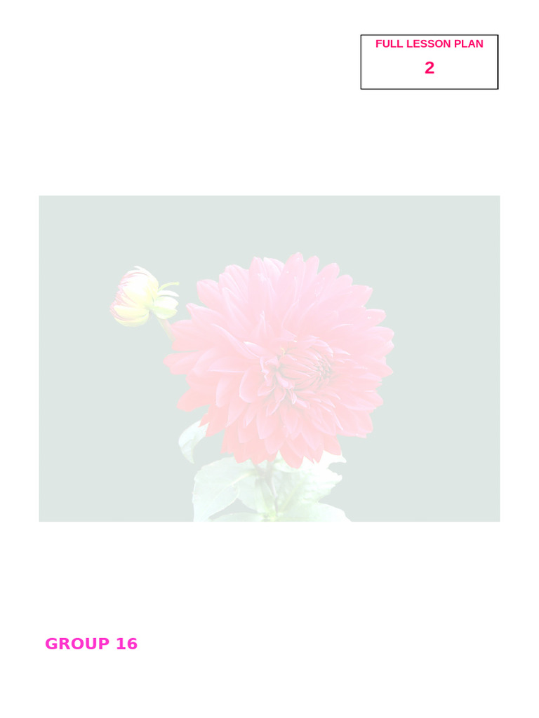 LESSON PLAN ENGLISH FULL LESSON PLAN 2 (004) (AutoRecovered) | PDF | Transport | Train