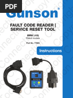 BMW Fault Code Lookup Guide | PDF
