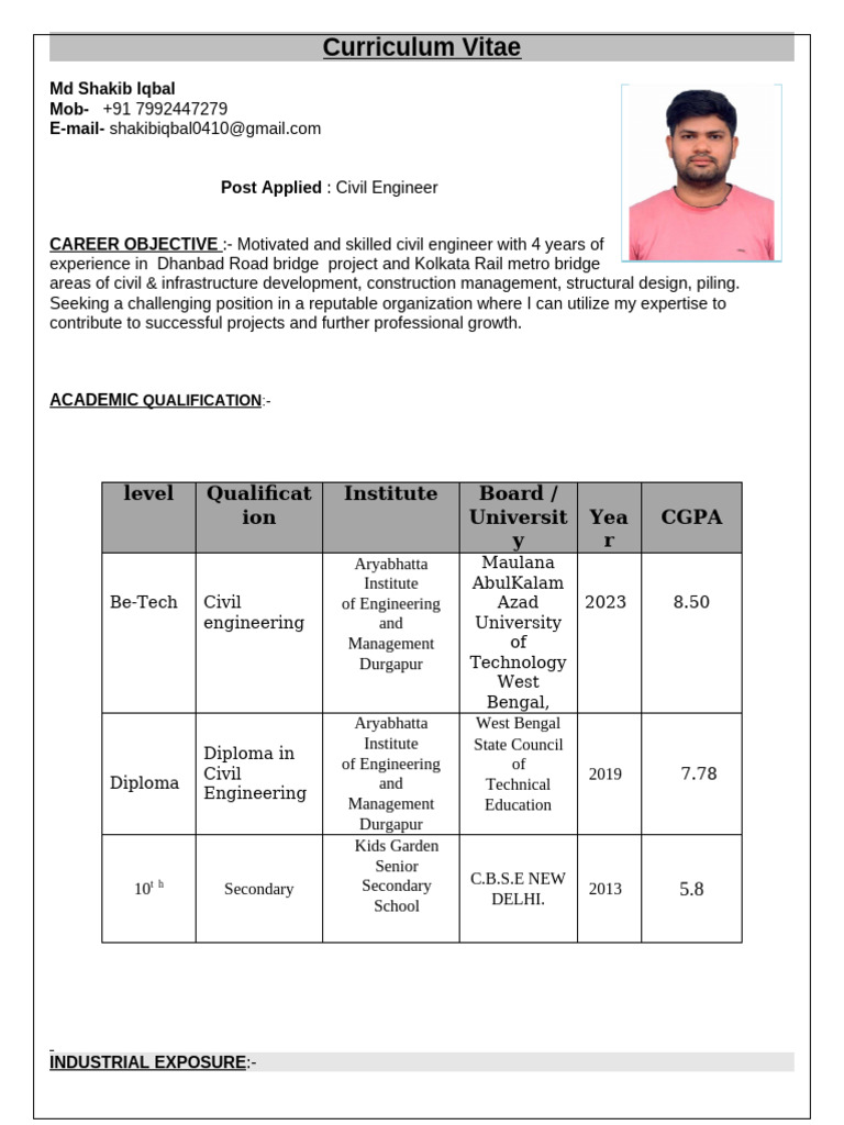 MD Shakib Iqbal 1736828468255 | PDF