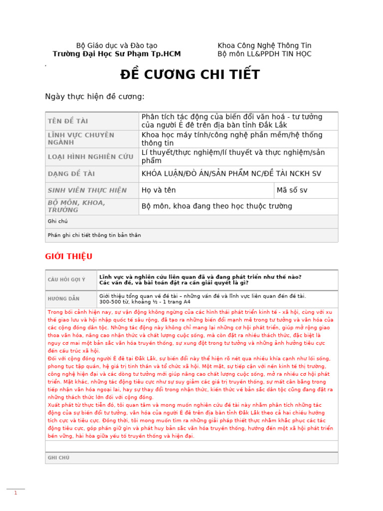 Mau de Cuong Chi Tiet Mar2025 | PDF