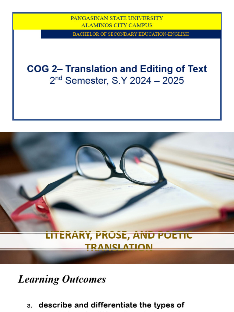Translation Techniques for Literary Texts | PDF | Poetry | Translations