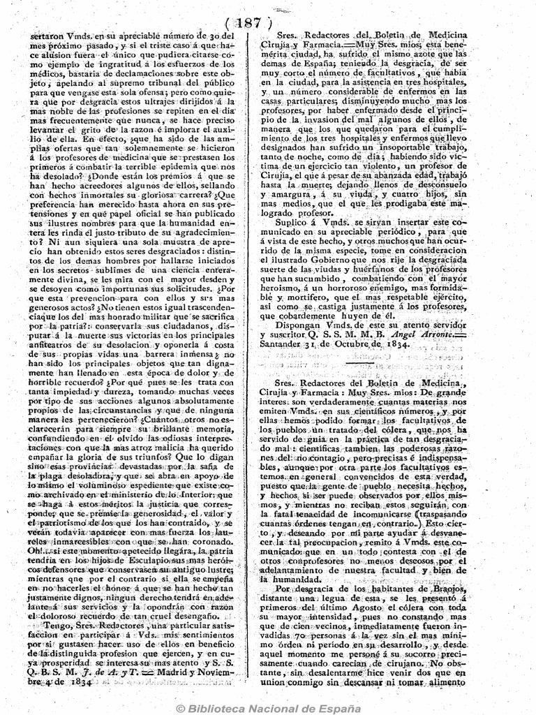Defensa de los médicos ante la epidemia | PDF | Medicina