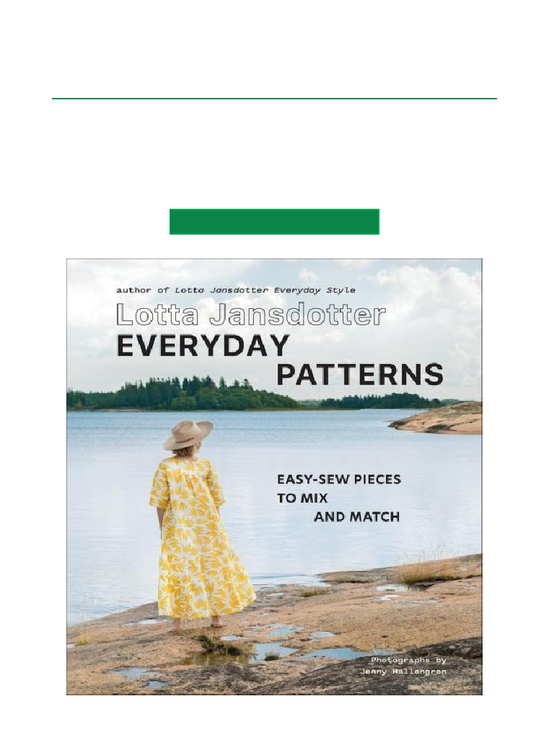 Lotta Jansdotter Everyday Patterns | PDF