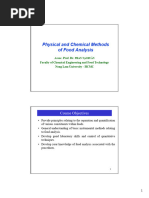 FSSAI Standard Analytical Methods Overview | PDF | Food Safety ...
