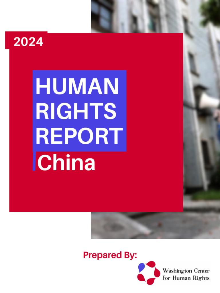 China Human Rights Report 2024 | PDF | Cost Of Living | Refugee