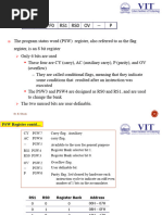 PSW Register in 8051 Microcontroller | PDF | Computer Science | Computing