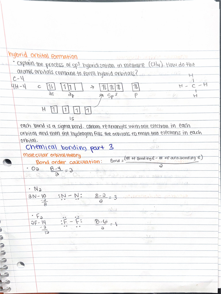Chemical Bonding Part 3 | PDF