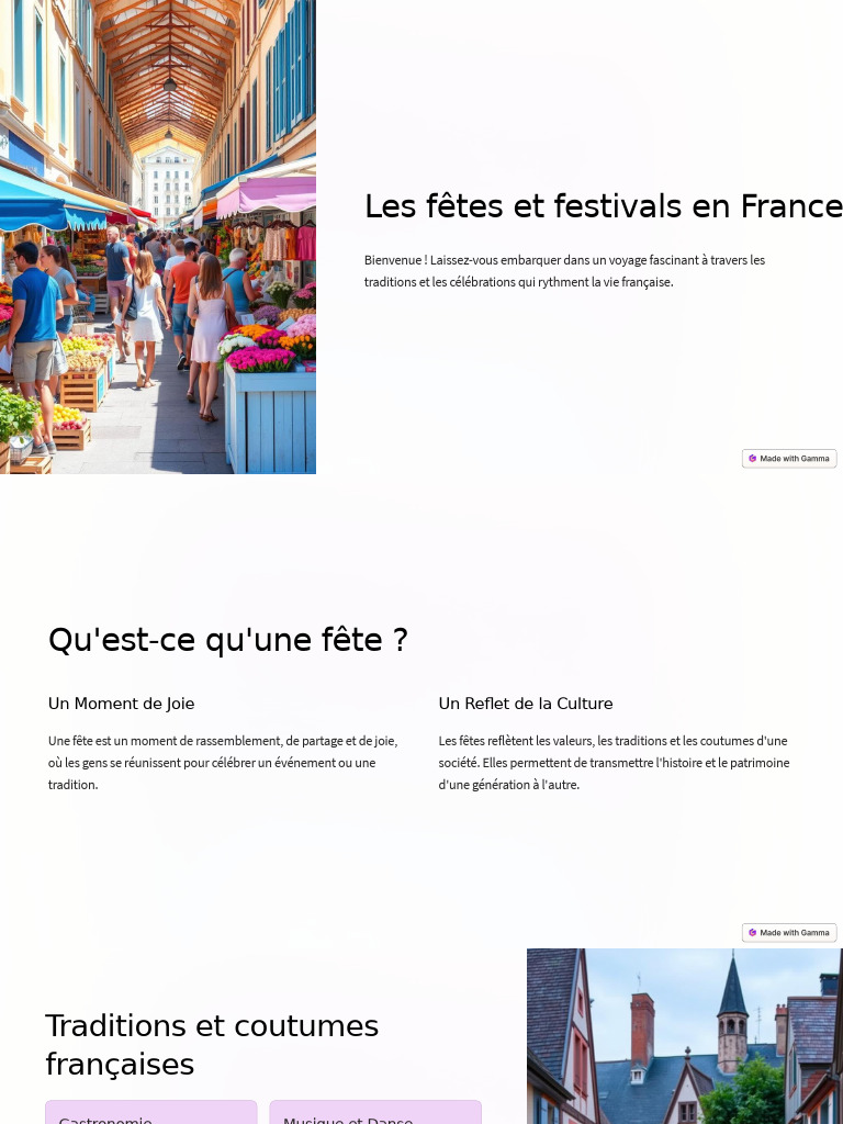 Les-fetes-et-festivals-en-France | PDF | Festival | Carnaval