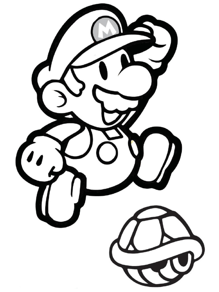 Librito para Colorear Especial Super Mario | PDF