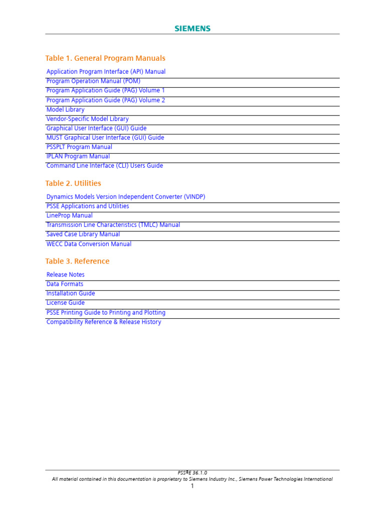 PSSE LaunchPage | PDF