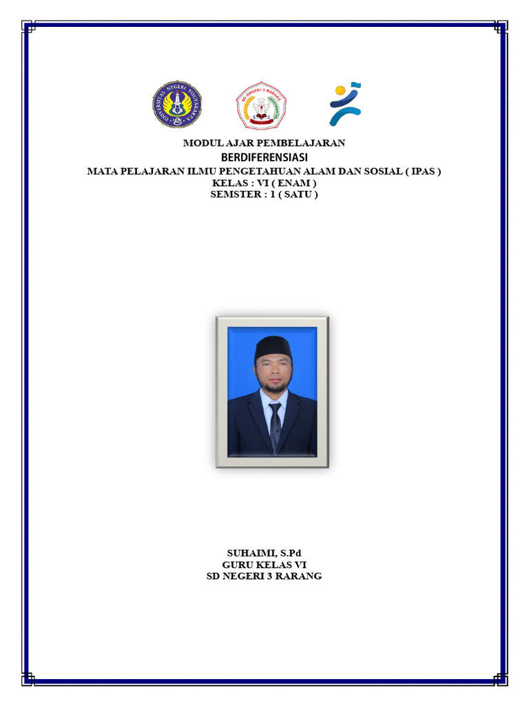 Modul Ajar Supervisi | PDF