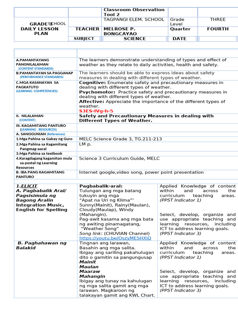 COT-Science3-LP-FourthQtr | PDF