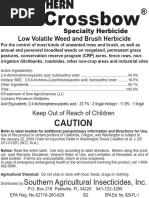 Tenacity Herbicide Label 2020 | PDF | Surface Runoff | Legal Liability