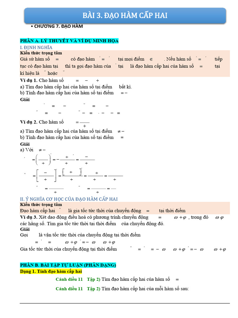 Bai-3-Dao Ham Cap Hai - CH - TL | PDF