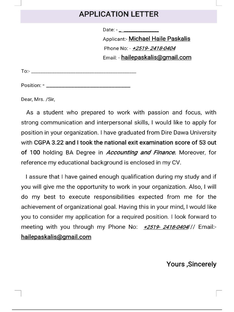 Michael CV and T | PDF