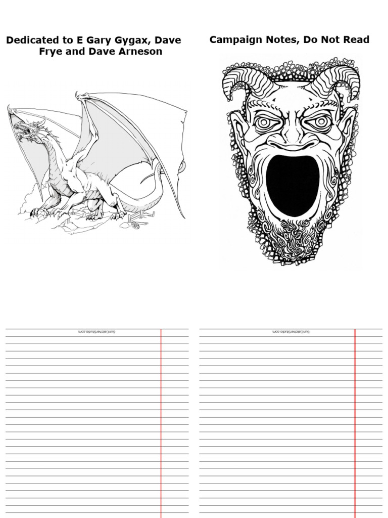 Campaign Notebook - Booklet | PDF