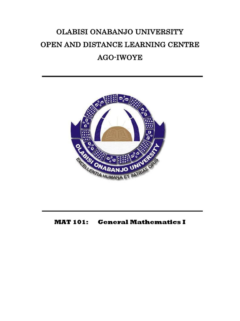 MAT101 | PDF | Trigonometric Functions | Complex Number
