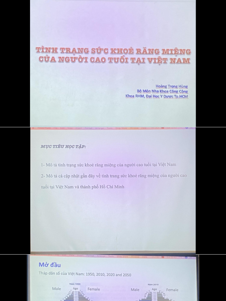 2.tình Trạng SKRM Của Người Cao Tuổi Tại VN | PDF
