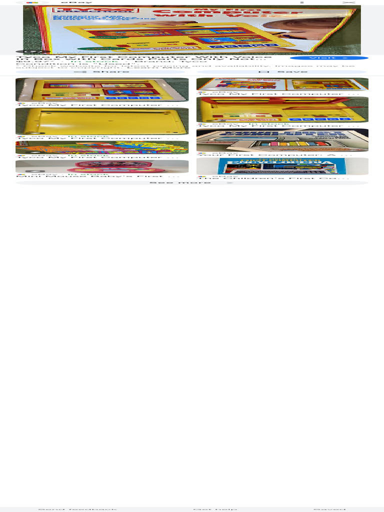 Tyco My First Computer - Google Search | PDF