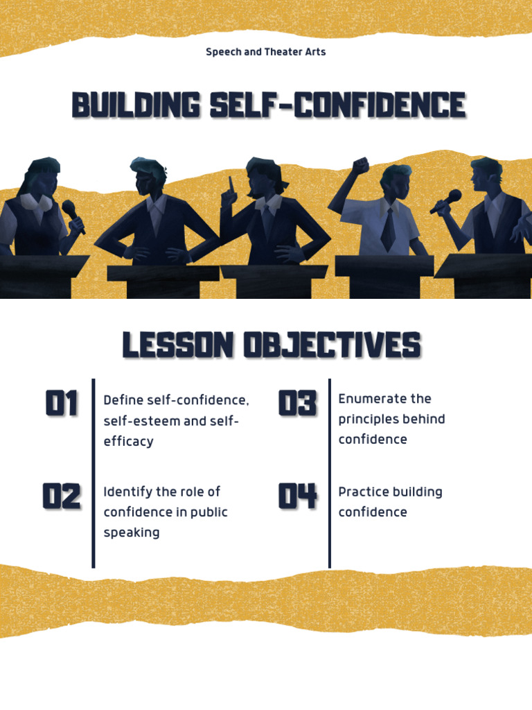 Building Confidence in Public Speaking | PDF | Self Esteem | Self Efficacy