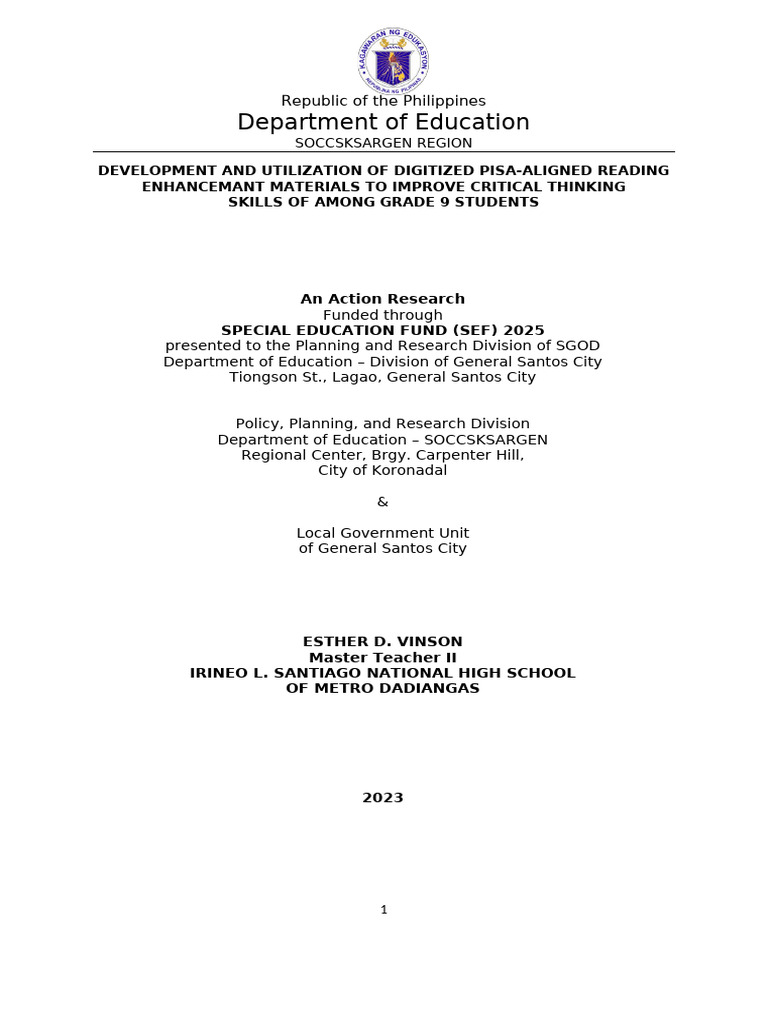 Sample Thematic Analysis | PDF | Methodology | Learning