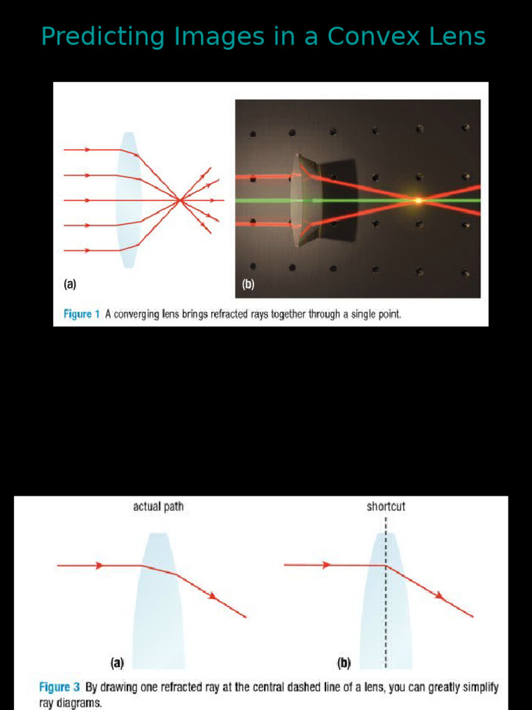 Image Prediction with Convex and Concave Lenses | PDF