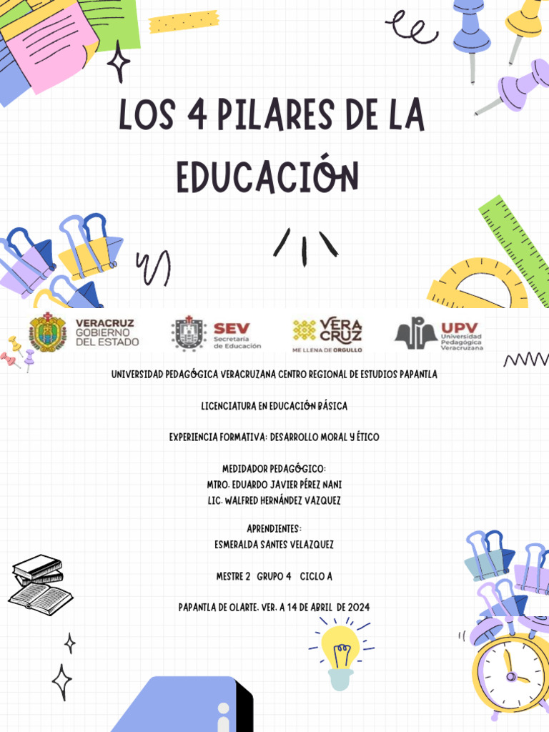 Cuatro Pilares de la Educación Integral | PDF