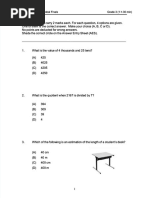 SAMPLE Seamo A Past Paper | PDF | Science | Mathematics