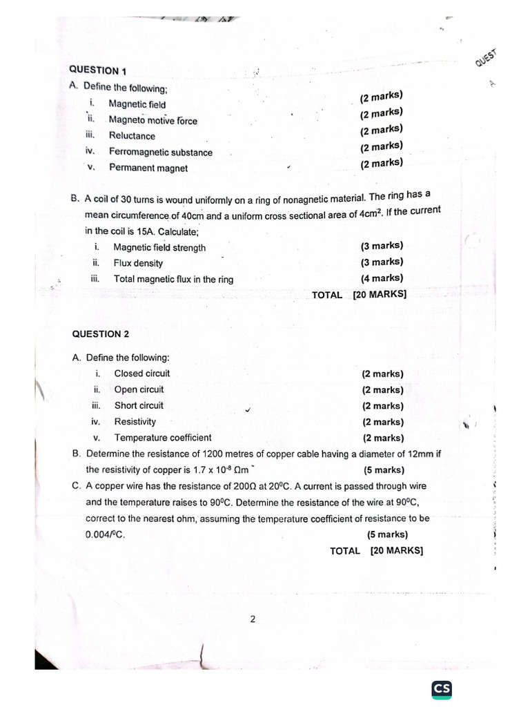 Poe Past Paper Apirl 2021 | PDF