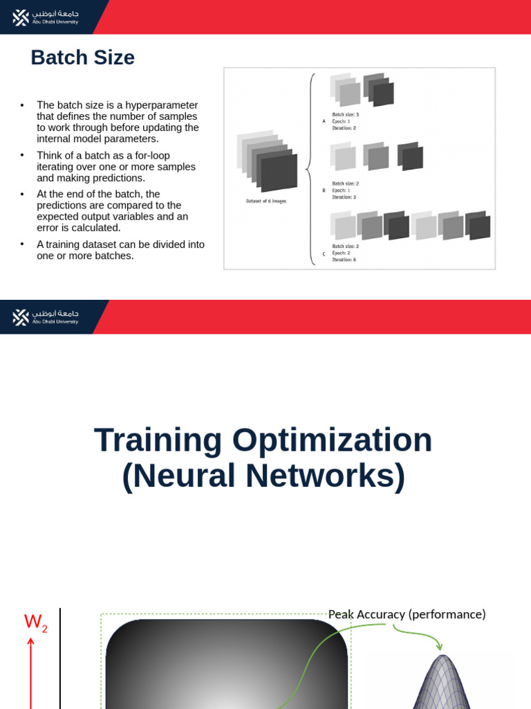 Topic-11. Training Optimizations For Neural Networks | PDF | Accuracy And Precision | Learning